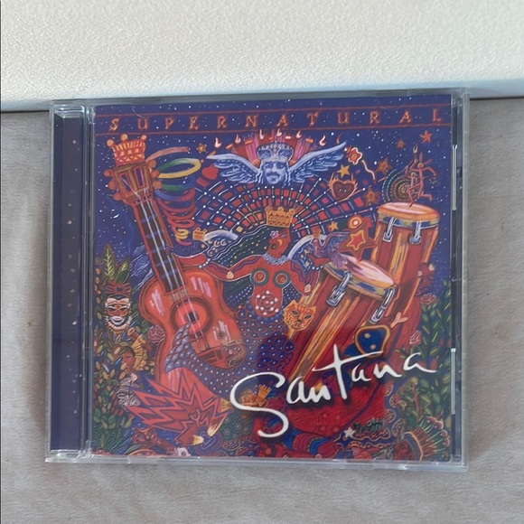 Media | Santana Supernatural Cd 1999 Arista Records Vintage Music ...